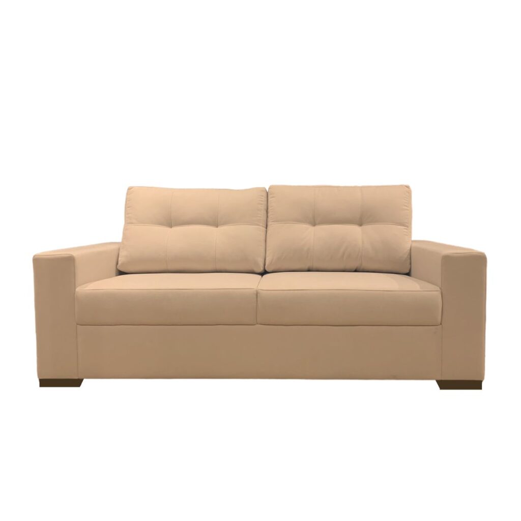 Sofá Mónaco 3 Cuerpos (200 cm) – Beige - Berna Home